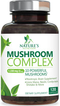Mushroom brain supplement for focus
