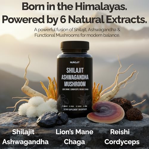Mushroom capsules for active lifestyle