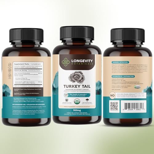 Mushroom capsules for balanced nutrition