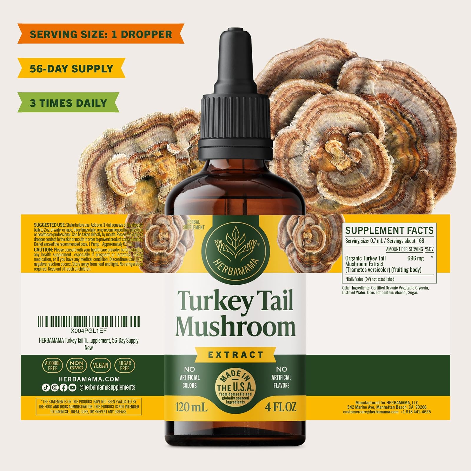 mushroom capsules for daily health