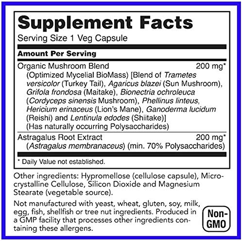 mushroom capsules for daily health