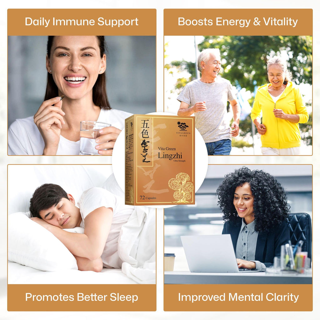 mushroom capsules for daily health