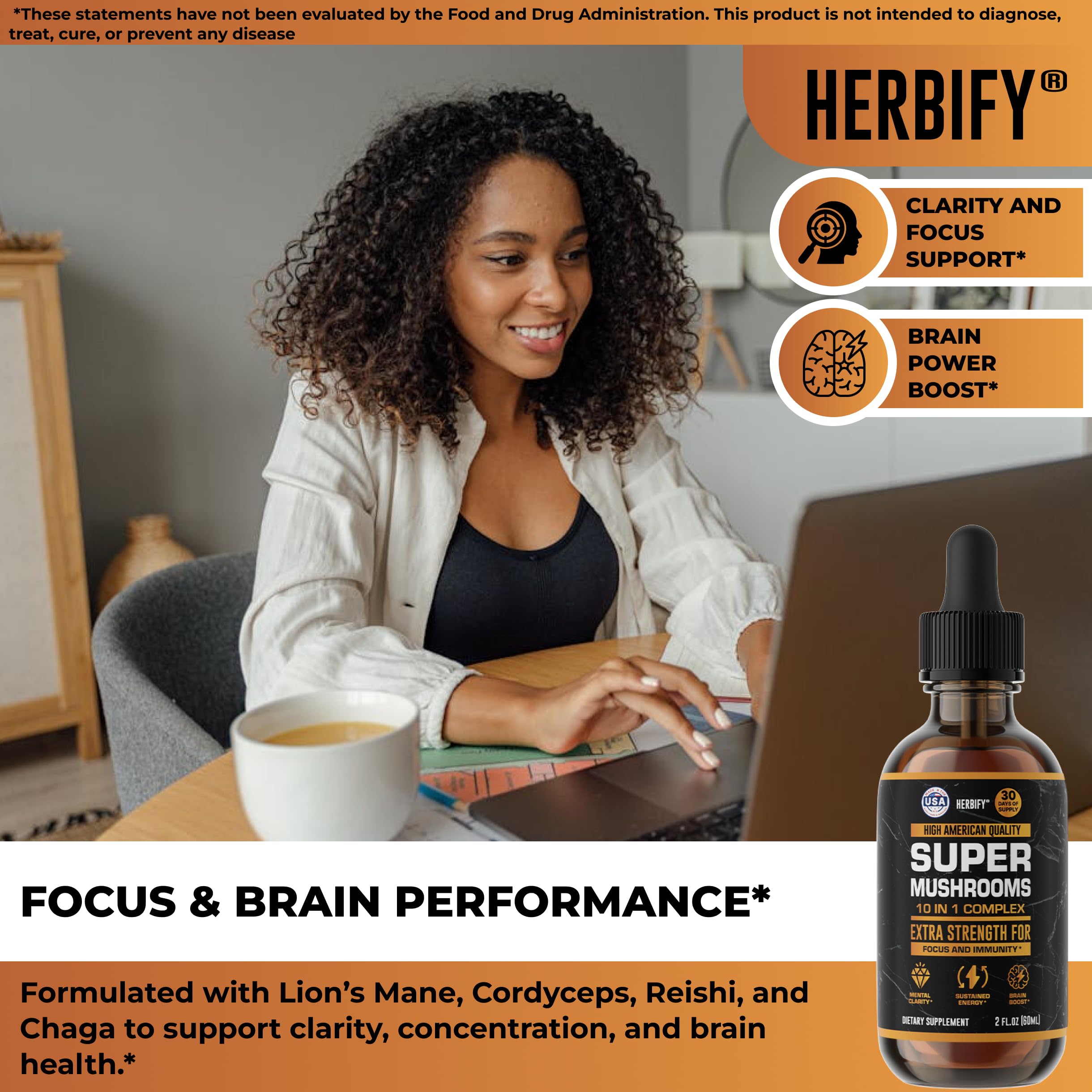 mushroom capsules for daily nutrition