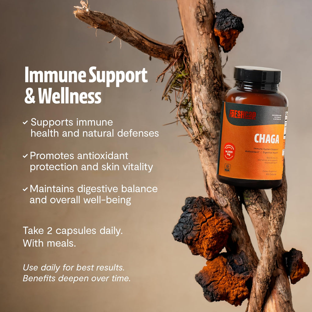 mushroom capsules for daily nutrition
