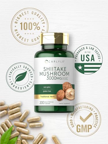 Mushroom capsules for daily nutrition