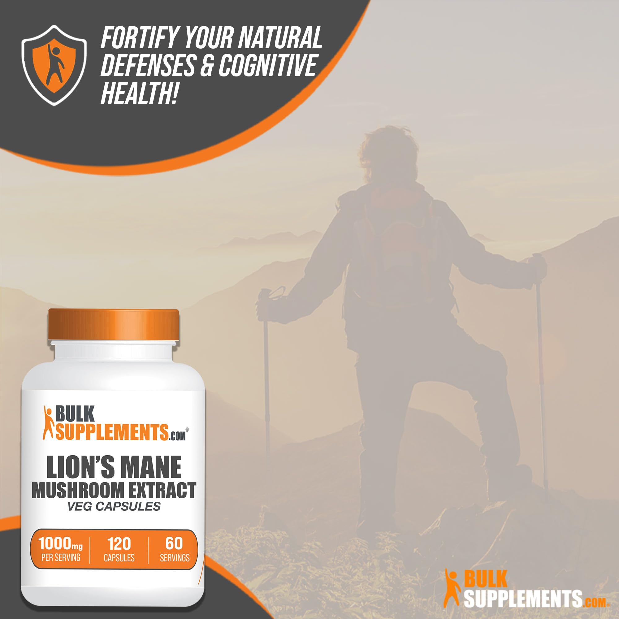 Mushroom capsules for daily nutrition
