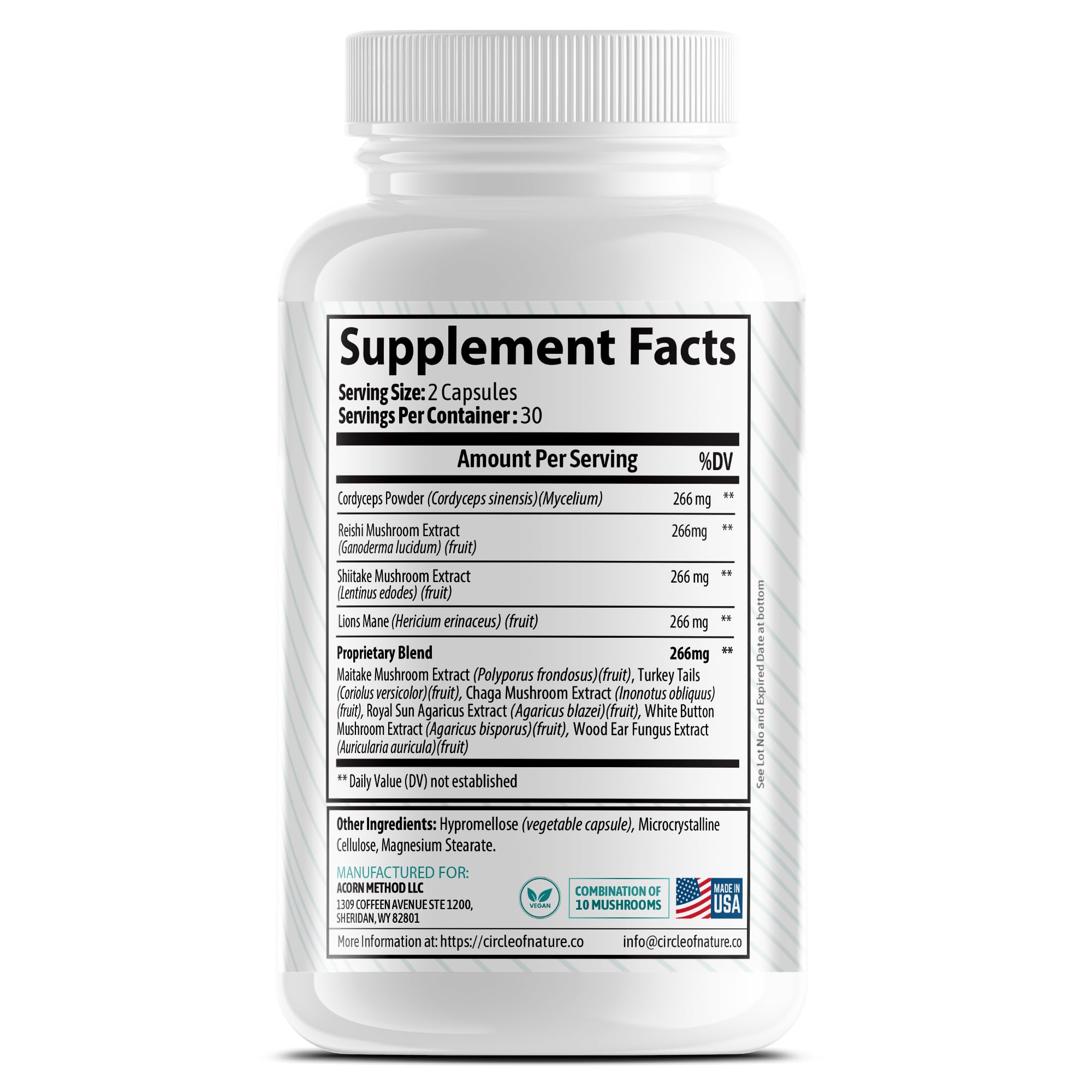 mushroom capsules for daily use