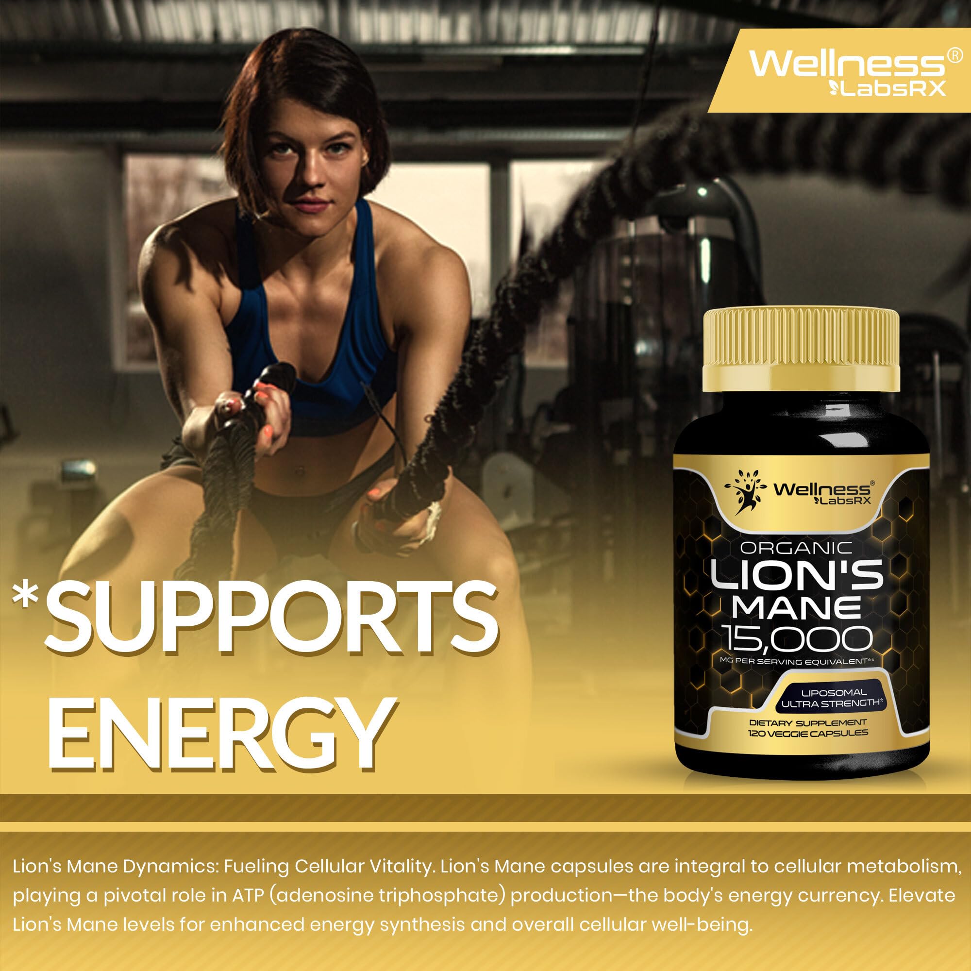 mushroom capsules for daily vitality