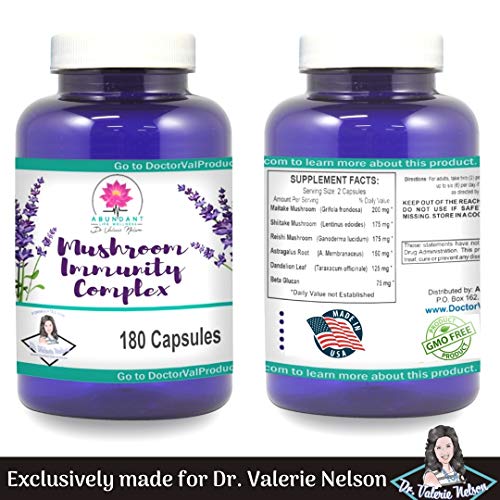 mushroom capsules for daily vitality