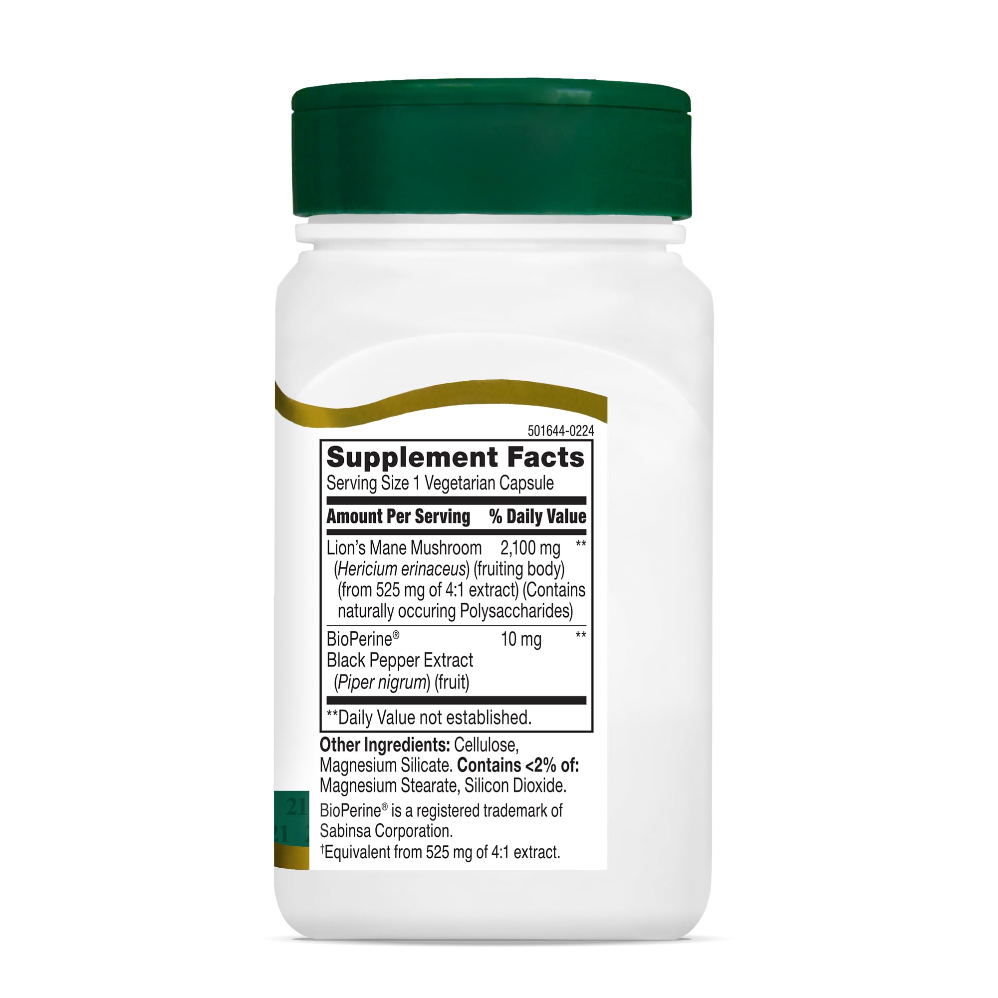 Mushroom capsules for daily wellness