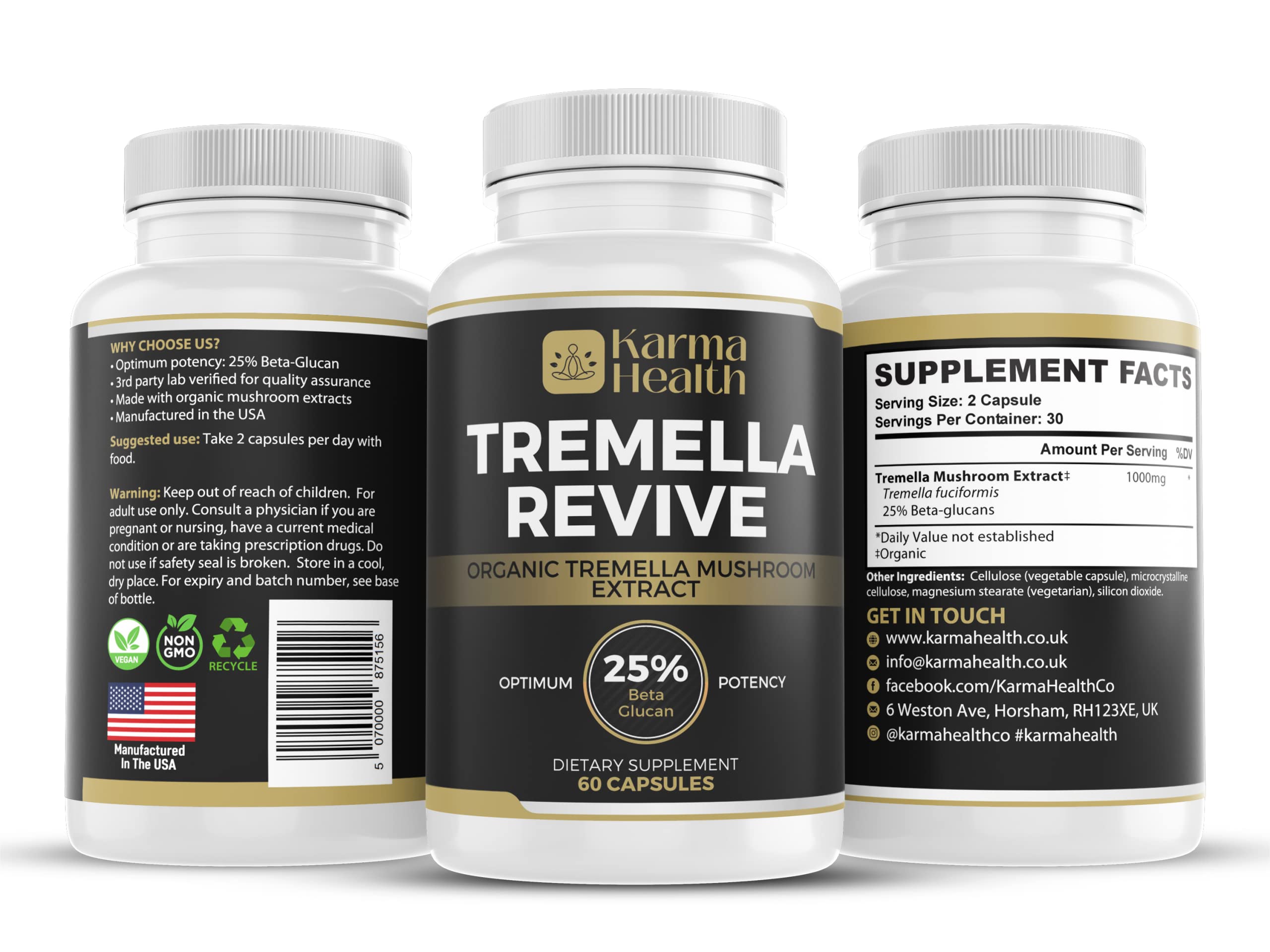 mushroom capsules for daily wellness