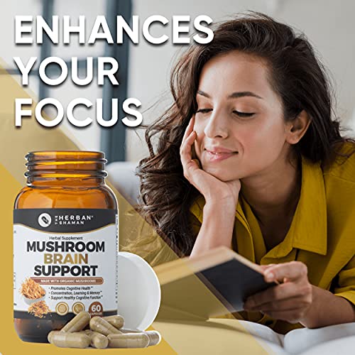 mushroom capsules for daily wellness