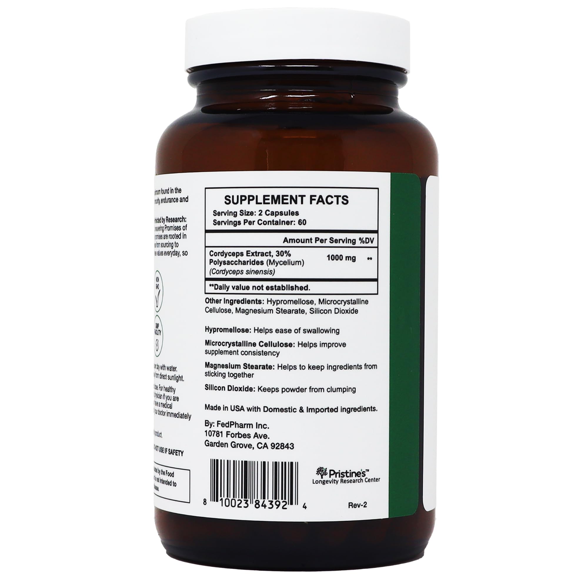 Mushroom capsules for daily wellness
