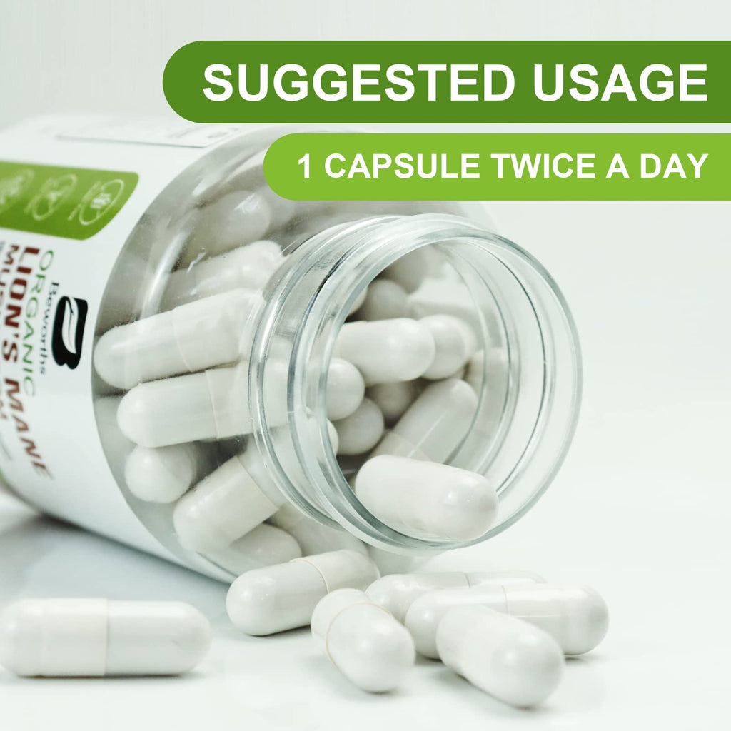 mushroom capsules for daily wellness