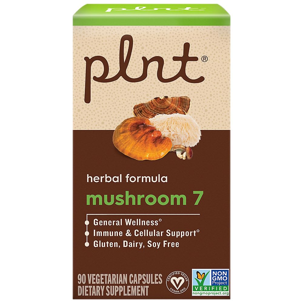 Mushroom capsules for energy boost