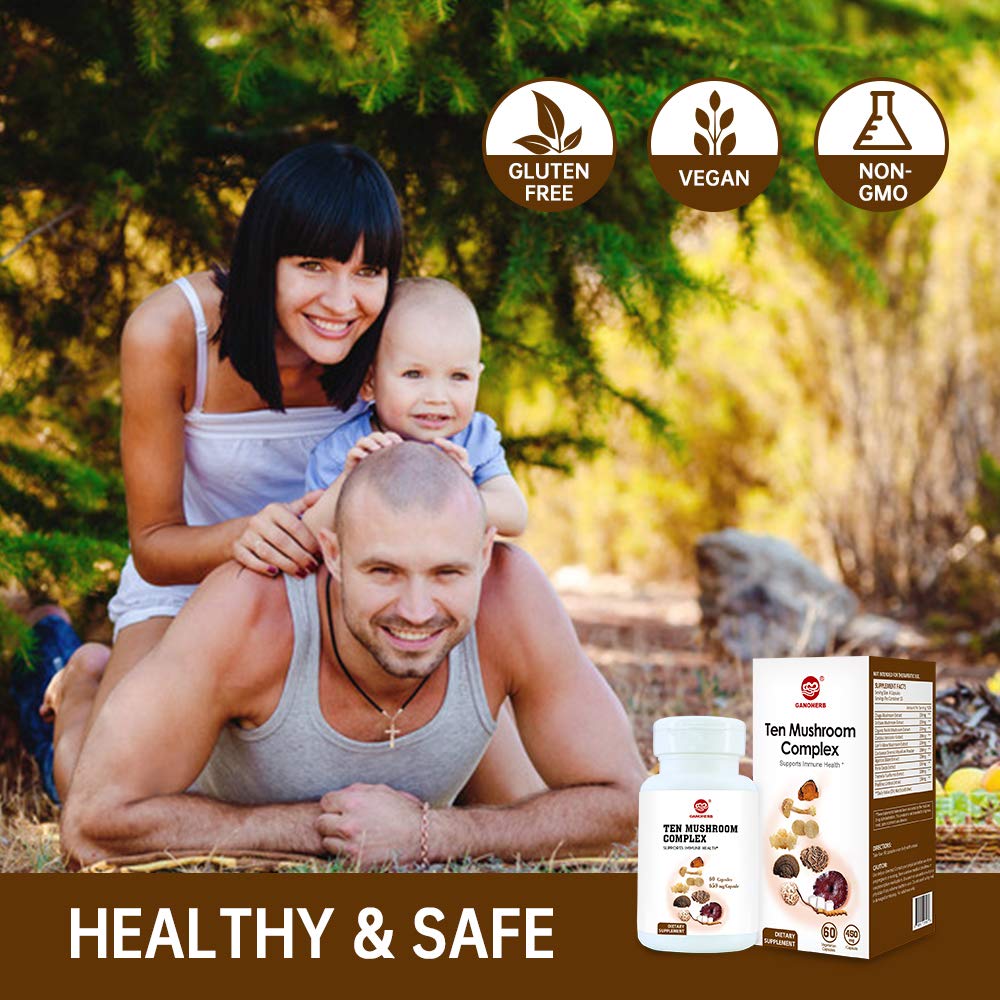 mushroom capsules for energy boost