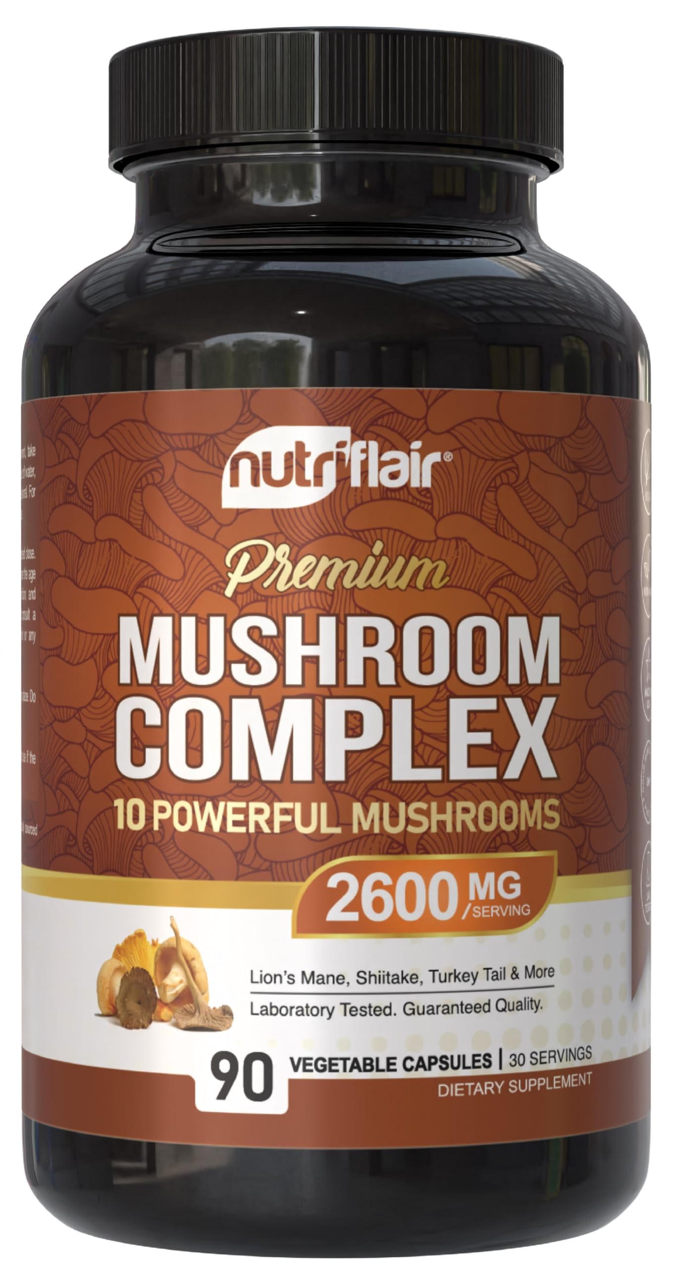 mushroom capsules for energy boost