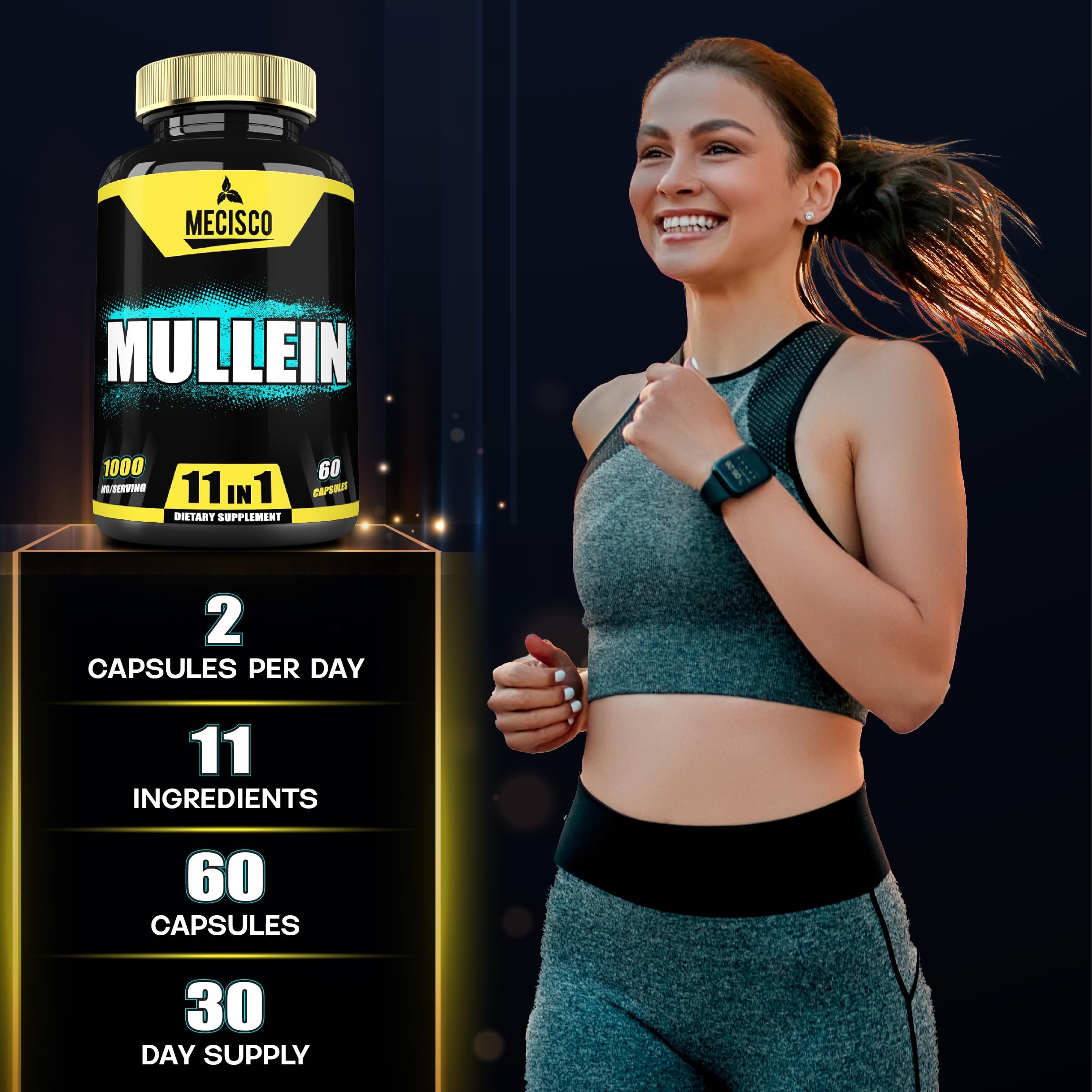 mushroom capsules for energy support