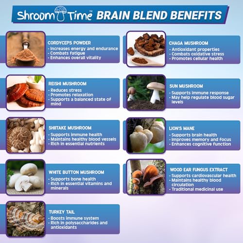 mushroom capsules for energy