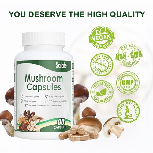 mushroom capsules for enhanced concentration