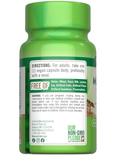 mushroom capsules for enhanced wellness