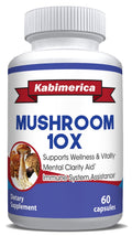 Mushroom capsules for enhanced wellness