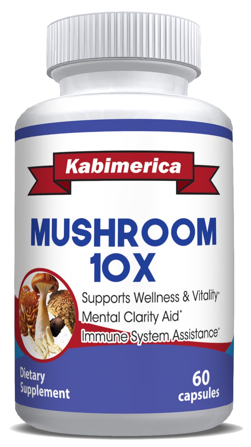 Mushroom capsules for enhanced wellness
