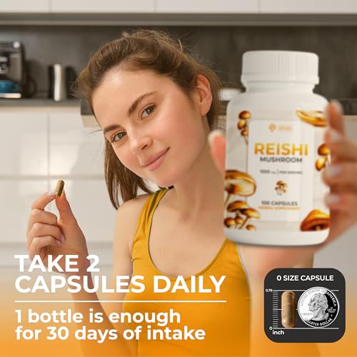 Mushroom capsules for everyday vitality