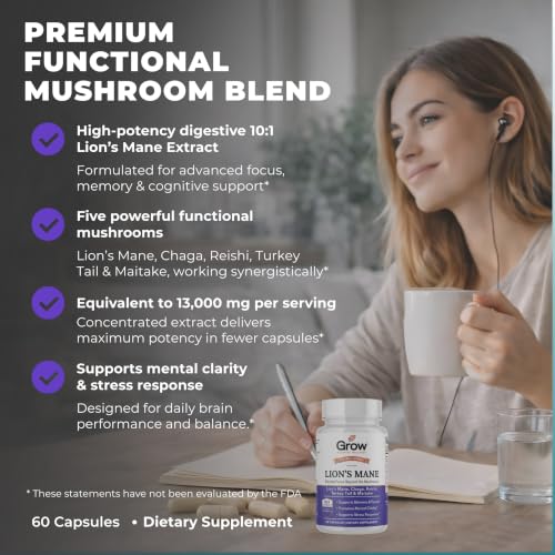 mushroom capsules for everyday wellness