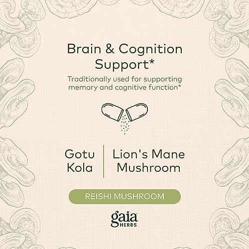 Mushroom capsules for focus and clarity
