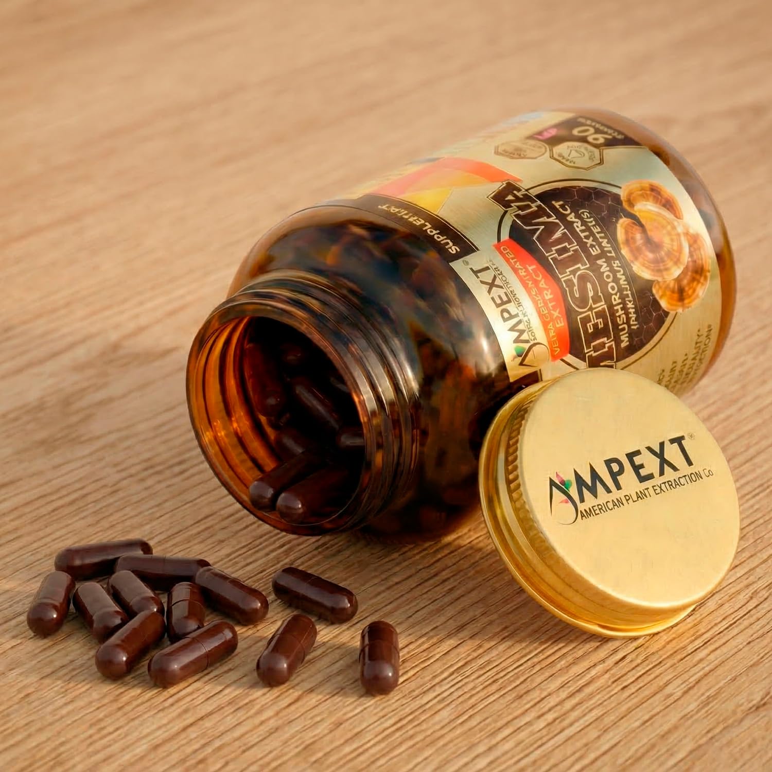 mushroom capsules for health enthusiasts