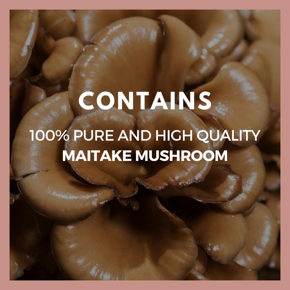 Mushroom capsules for healthy living