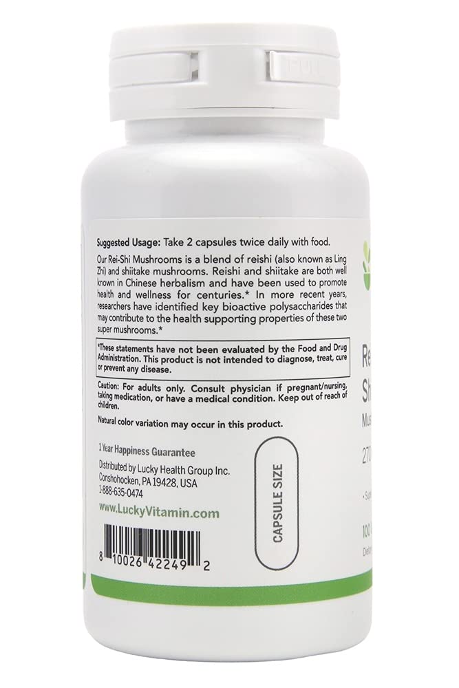 Mushroom capsules for holistic health