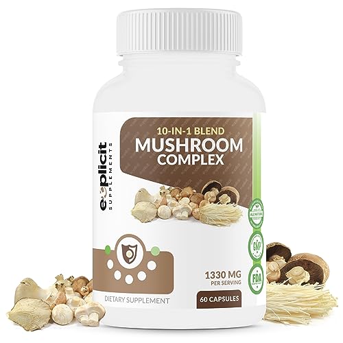 mushroom capsules for holistic health