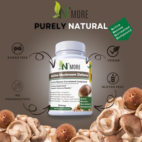 mushroom capsules for holistic health