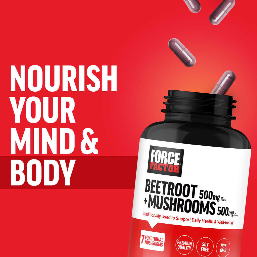 mushroom capsules for immune health