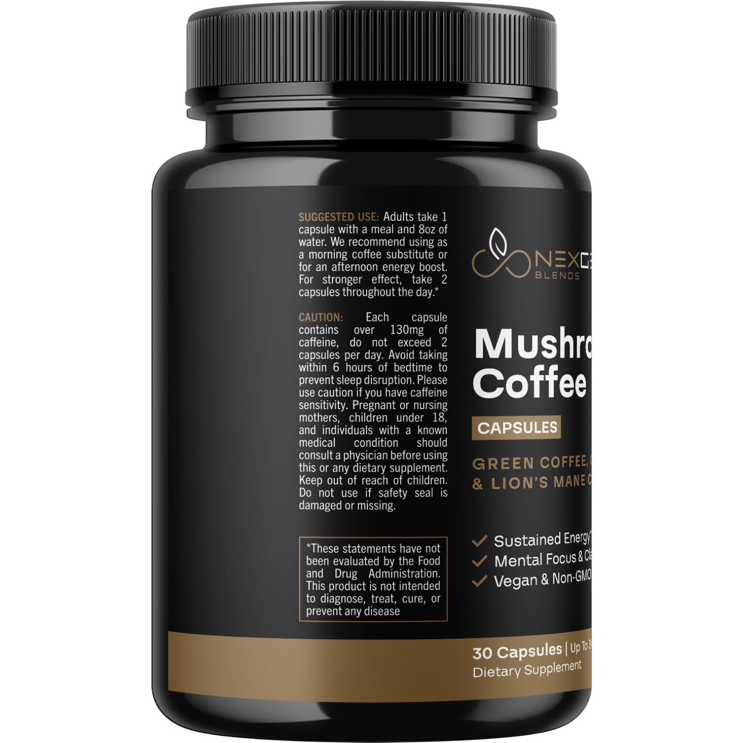 mushroom capsules for immune support
