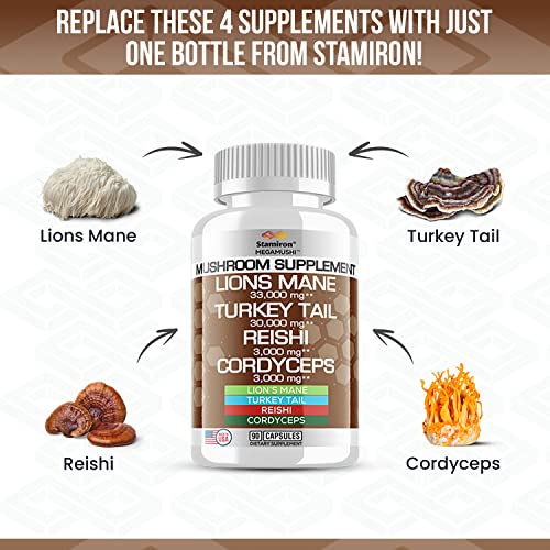 mushroom capsules for immunity boost