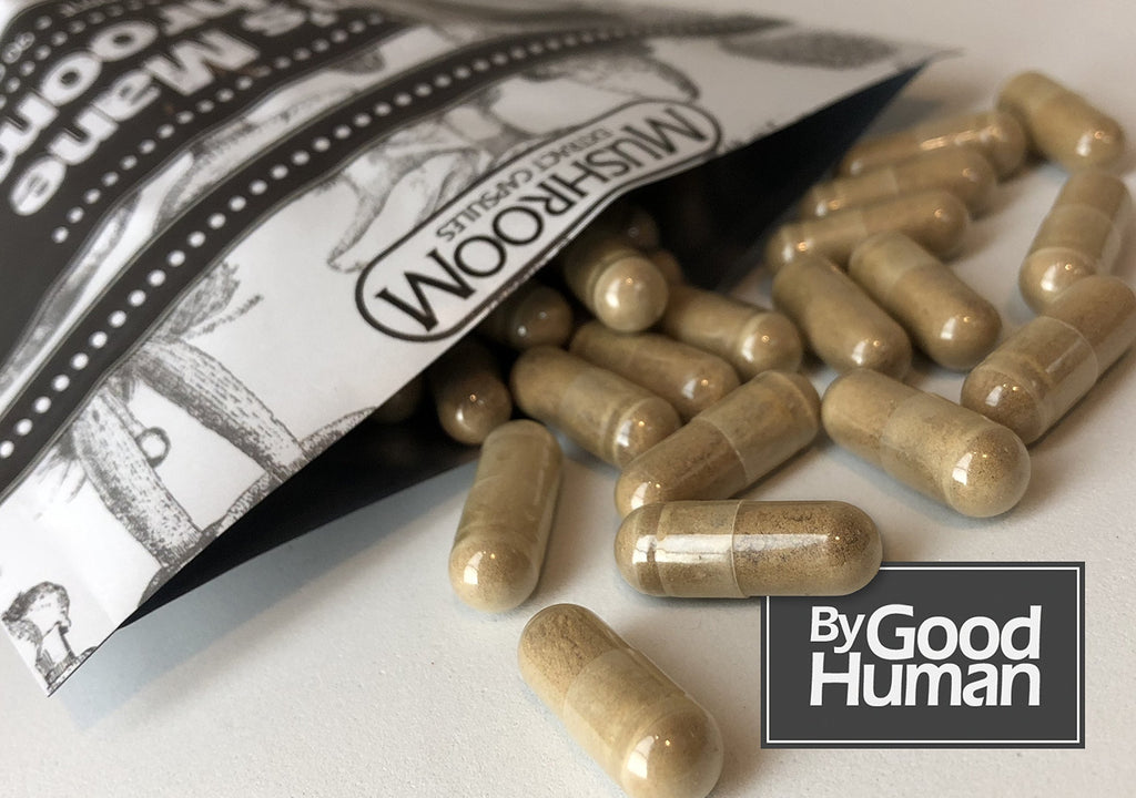mushroom capsules for improved endurance