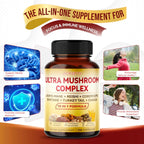 Mushroom capsules for mental clarity