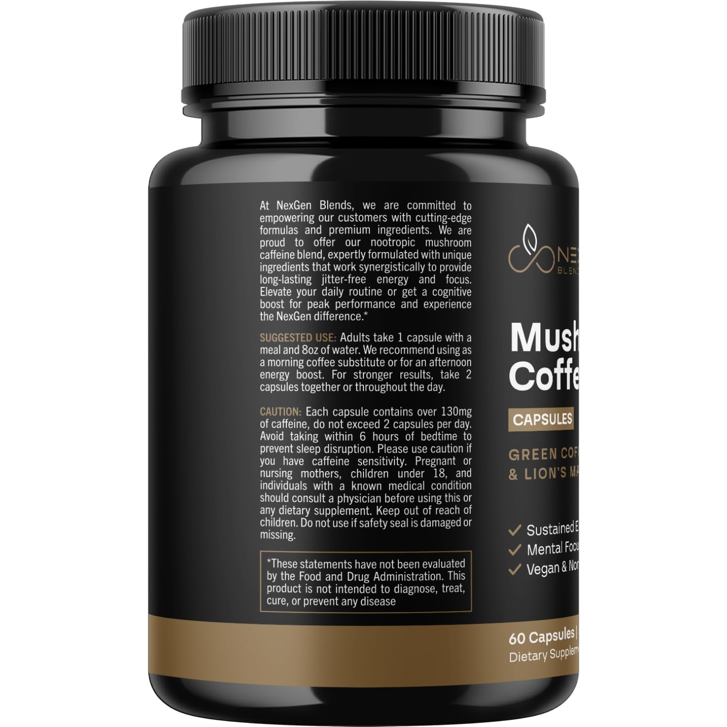 mushroom capsules for mental clarity
