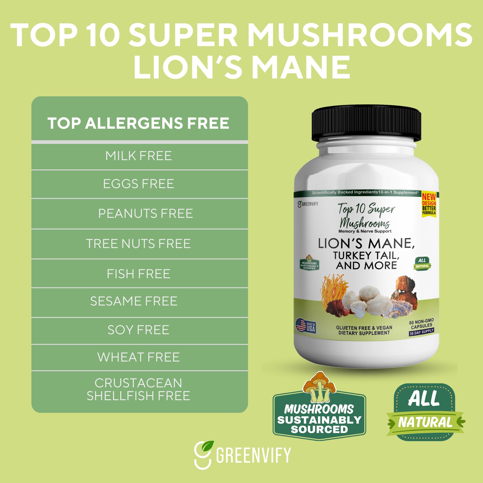 mushroom capsules for mental clarity
