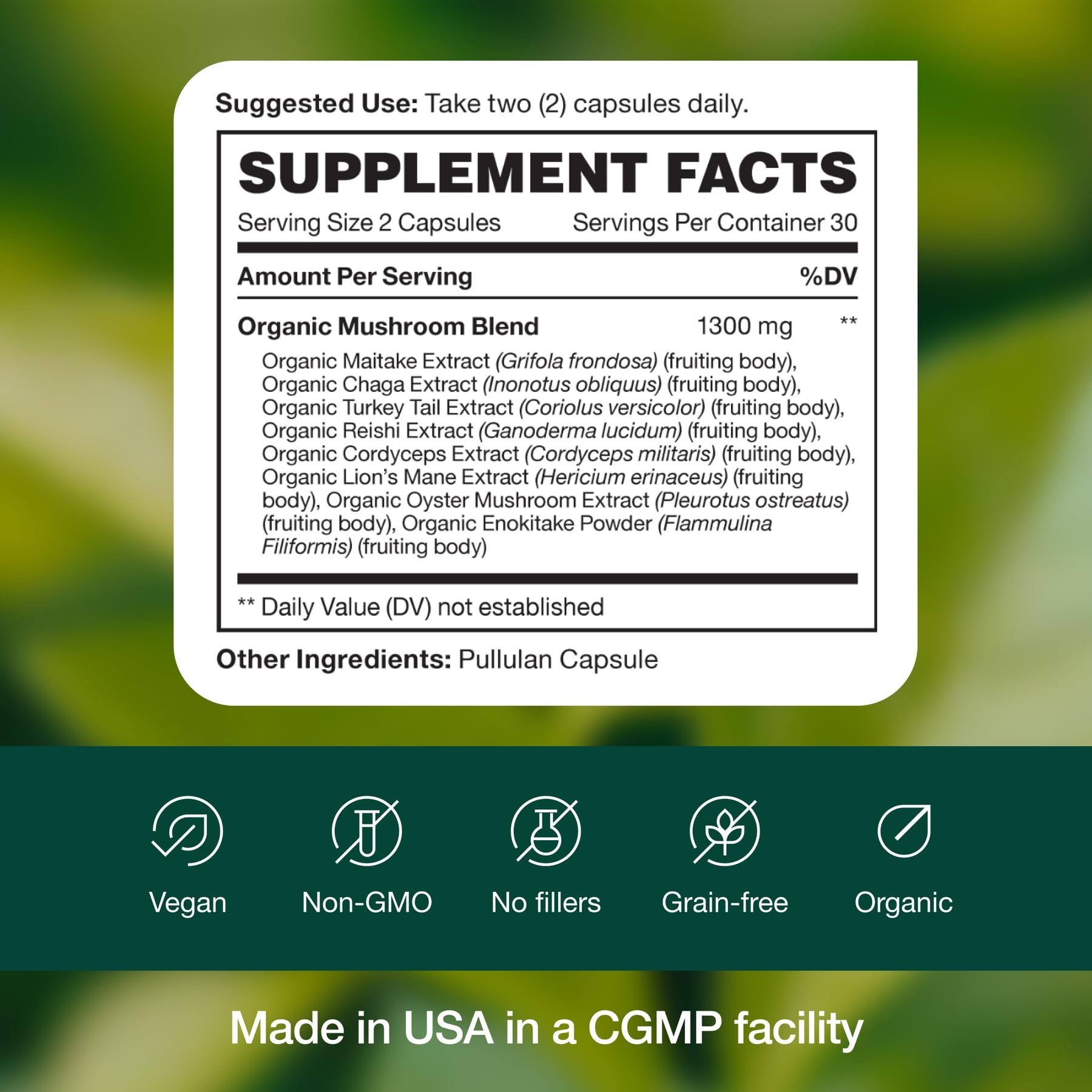 mushroom capsules for mental clarity