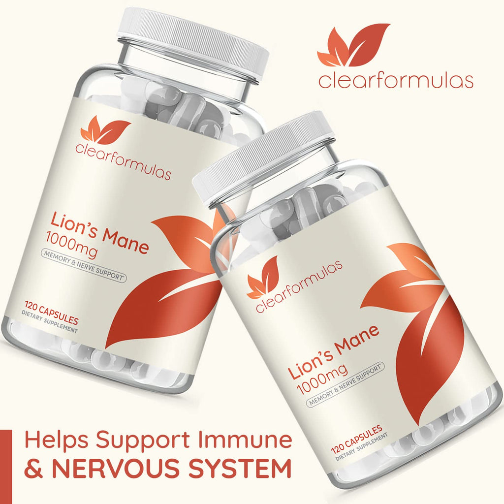Mushroom capsules for mental clarity