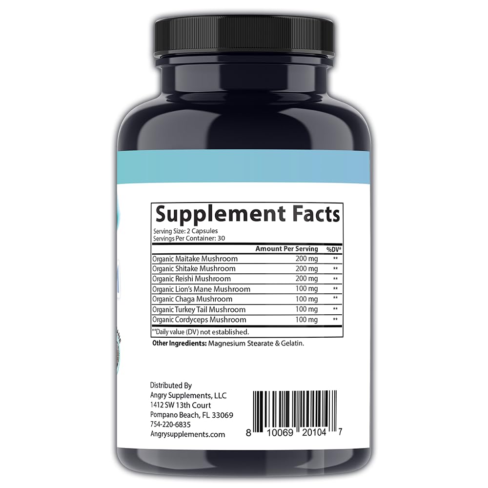 mushroom capsules for mental clarity
