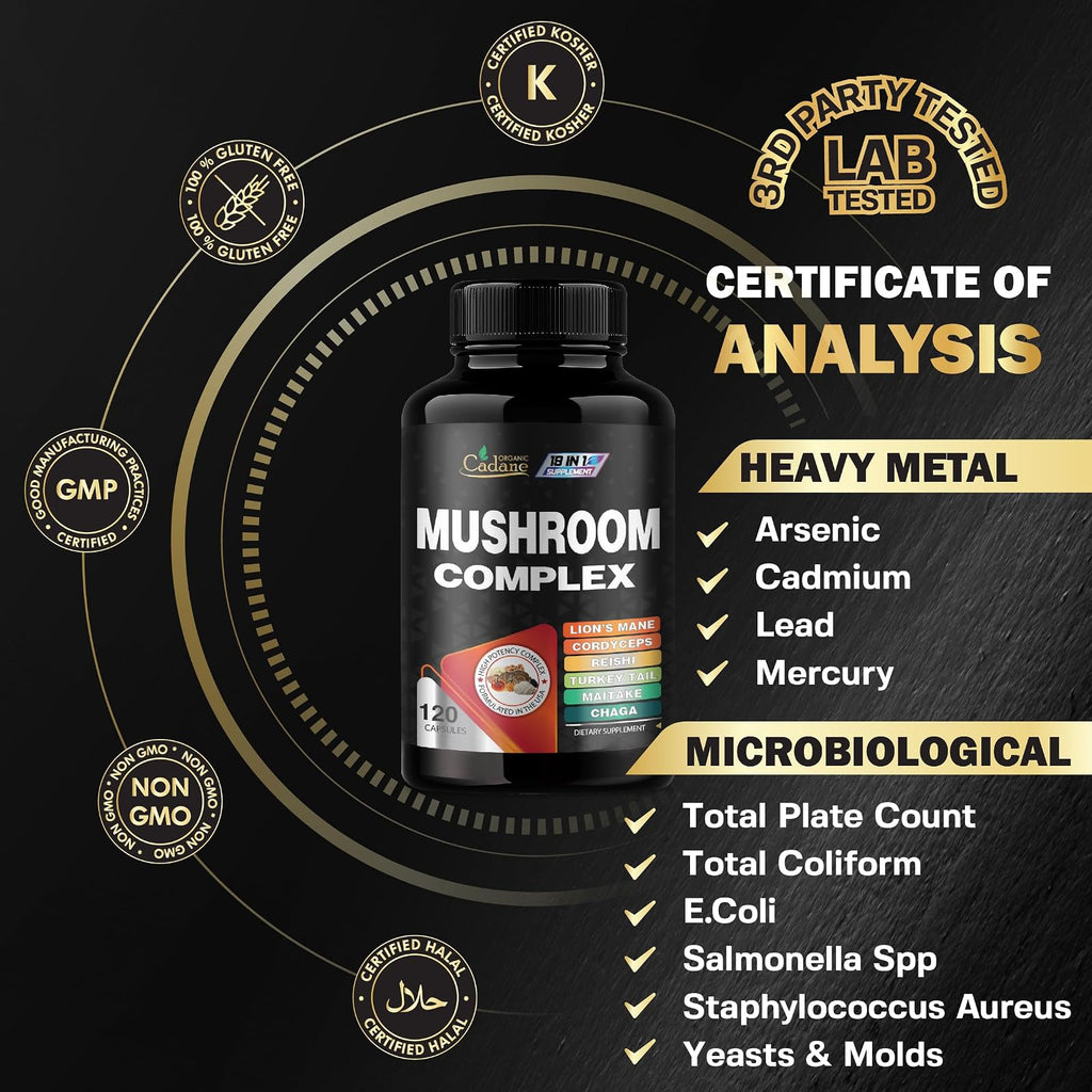 mushroom capsules for mental clarity
