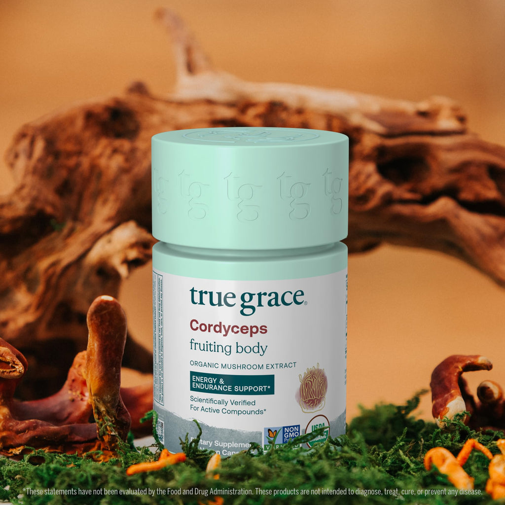 Mushroom capsules for natural vitality