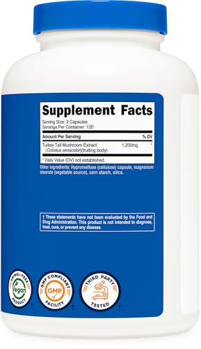 mushroom capsules for overall health