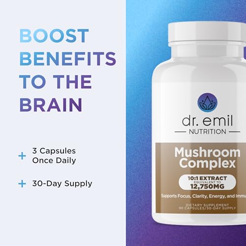 mushroom capsules for overall health