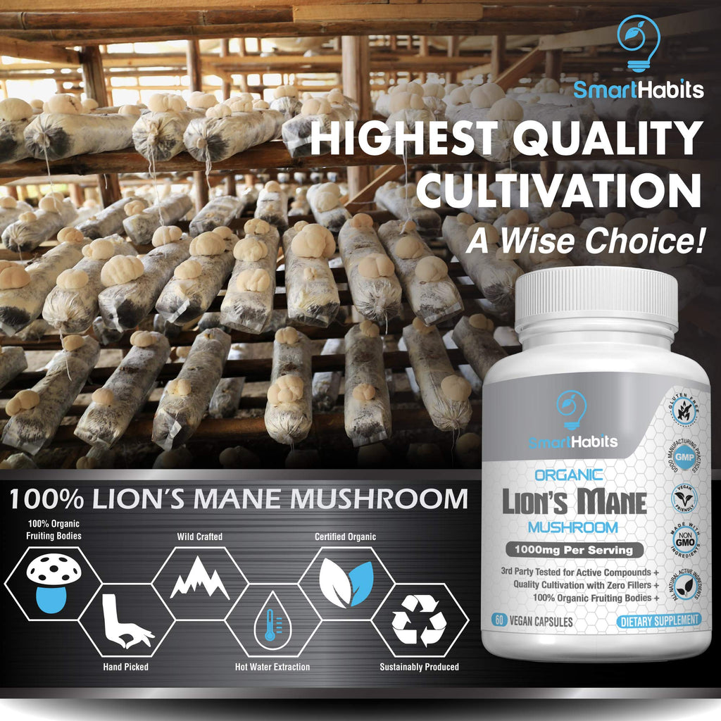 mushroom capsules for overall health